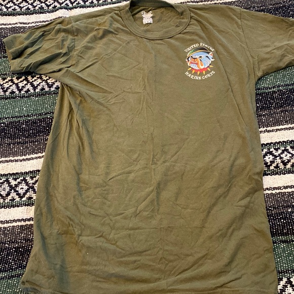 Soffe | Shirts | Usmc Bulldog Skivvy T Tshirt Shirt Tee Medium Marine ...
